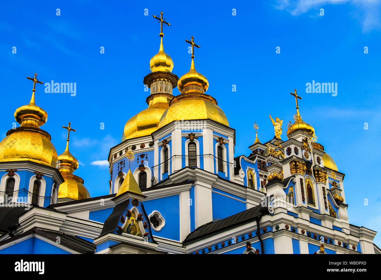 Orthodox Church of Ukraine. Beautiful St. Michael s male monastery, The ...