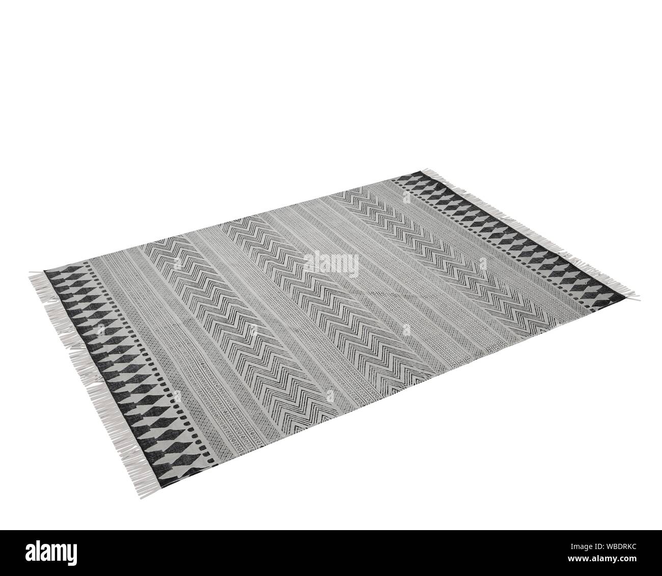 3d render of hand made carpet Stock Photo - Alamy
