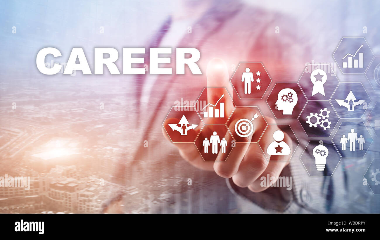 Acceleration concept personal development growth. Career business on ...