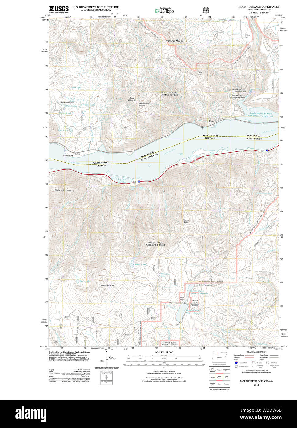 Map of defiance hi-res stock photography and images - Alamy