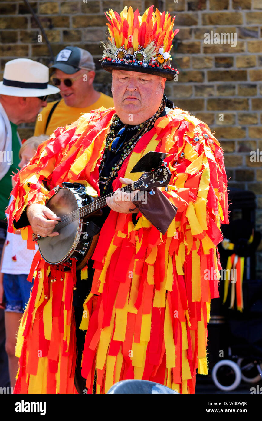 Sandwich folk and Ale Festival event in UK. Mature man from the Ragged ...