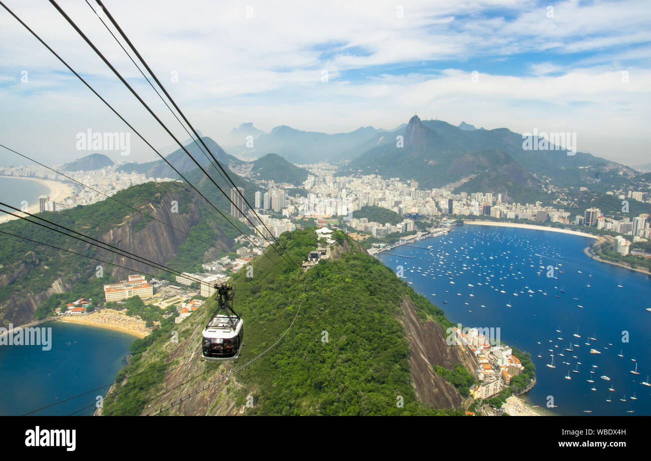 Rio De Janeiro, Brazil in the summer sun light Stock Photo - Alamy