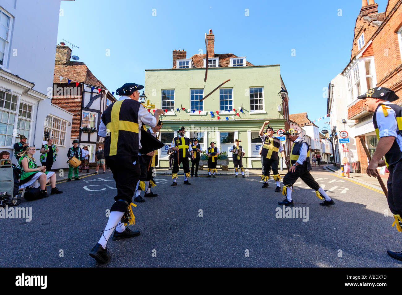 Sandwich folk and Ale Festival. The Kent based traditional folk dancers ...