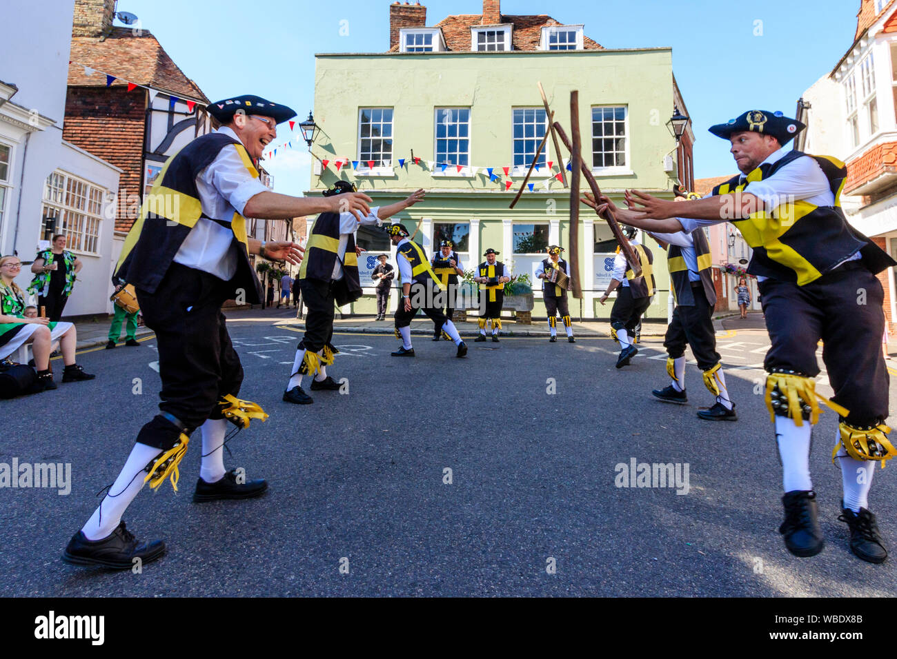 Sandwich folk and Ale Festival. The Kent based traditional folk dancers ...
