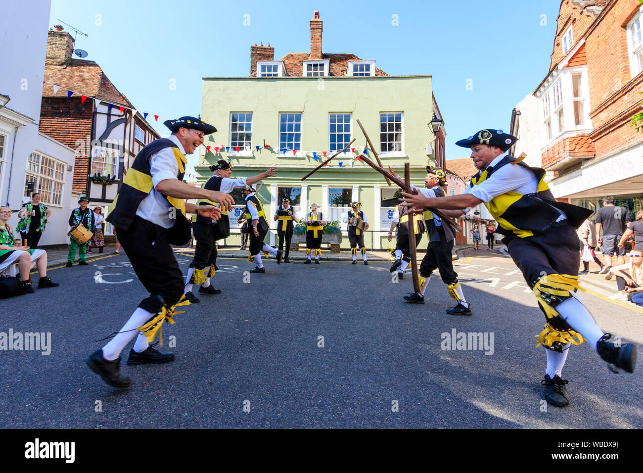 Sandwich folk and Ale Festival. The Kent based traditional folk dancers ...
