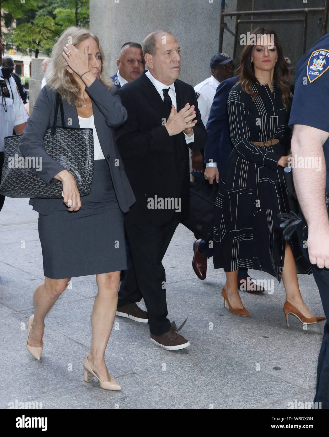 New York, NY, USA. 26th Aug, 2019. Harvey Weinstein, and Donna Rotunno ...