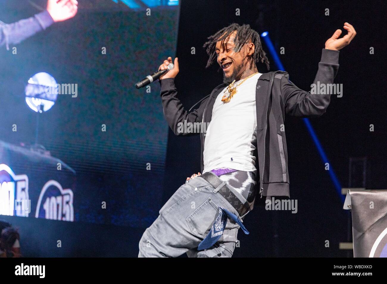 August 24, 2019, Chicago, Illinois, U.S: Rapper SHORDIE SHORDIE (RAQUAN ...