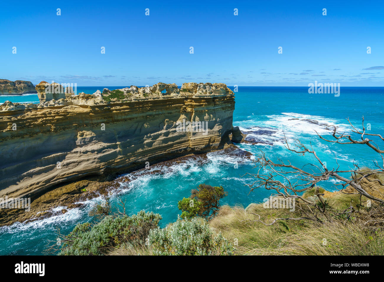 the razorback, port campbell national park, great ocean road, victoria ...