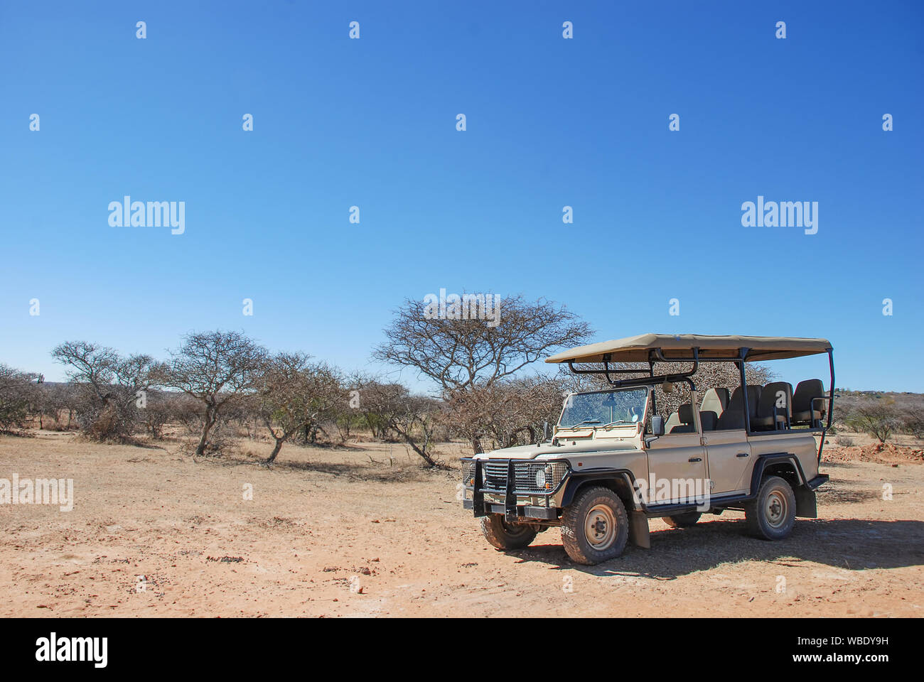 a-safari-vehicle-in-south-africa-stock-photo-alamy