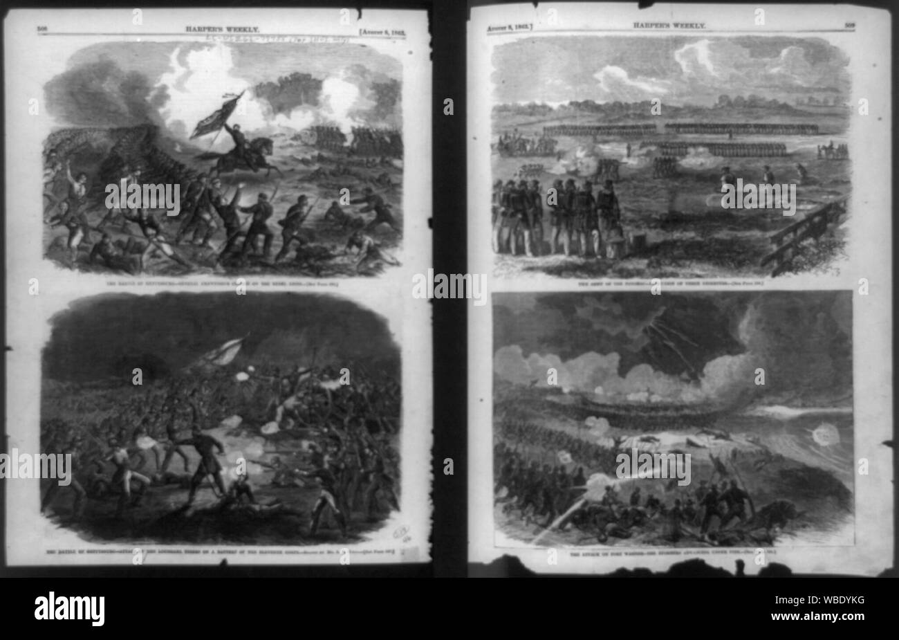 Battle of fort wagner hi-res stock photography and images - Alamy