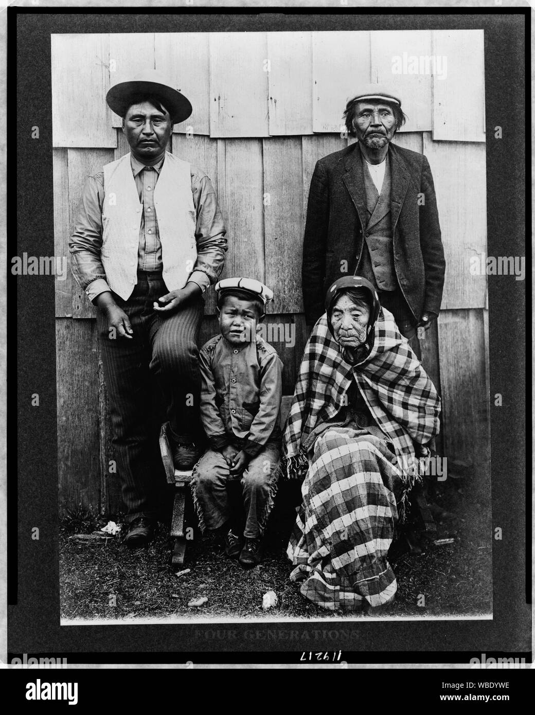 Four generations Black and White Stock Photos & Images - Alamy