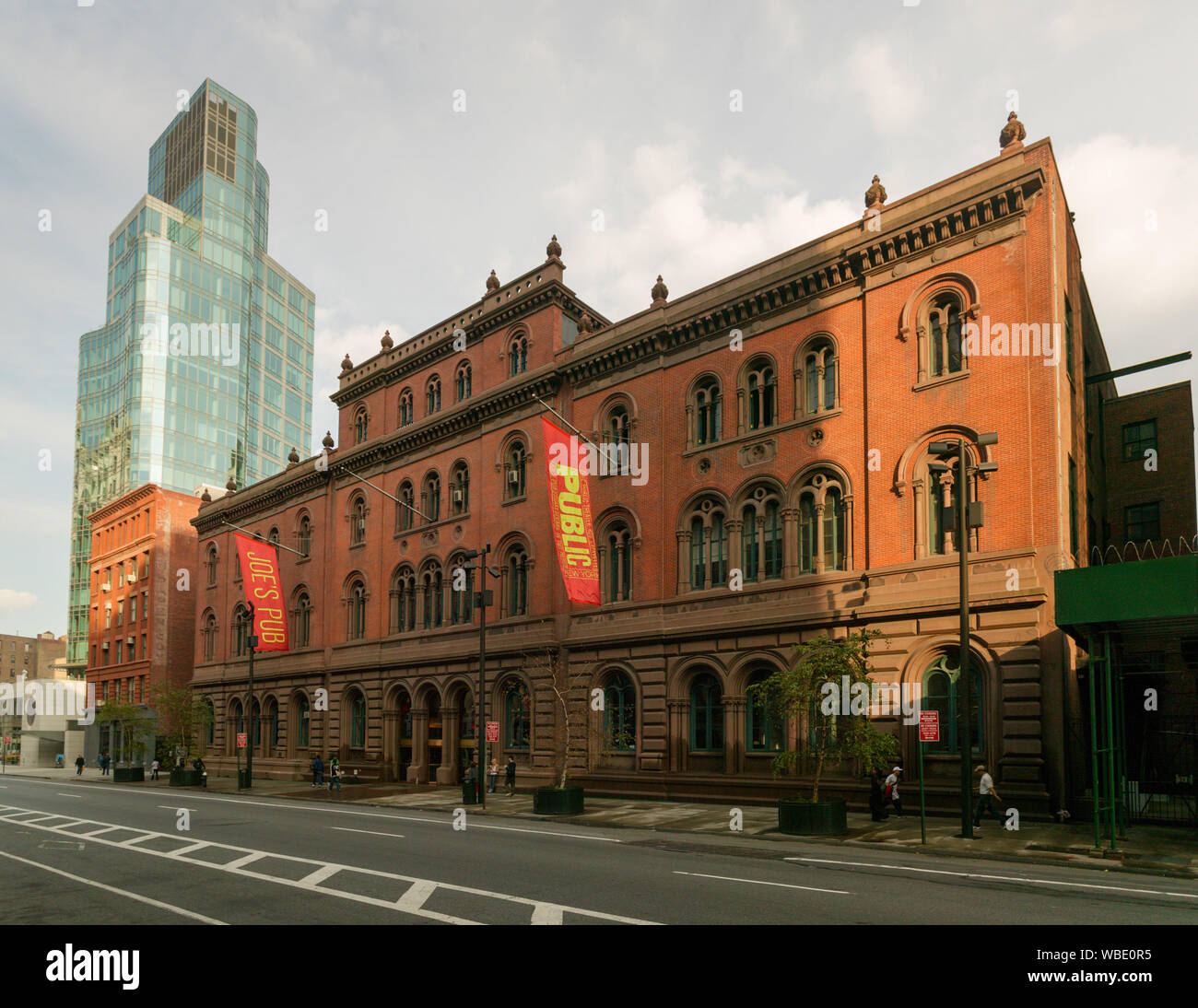 Joseph Papp Public Theater was Astor Library, Lafayette Street, East ...