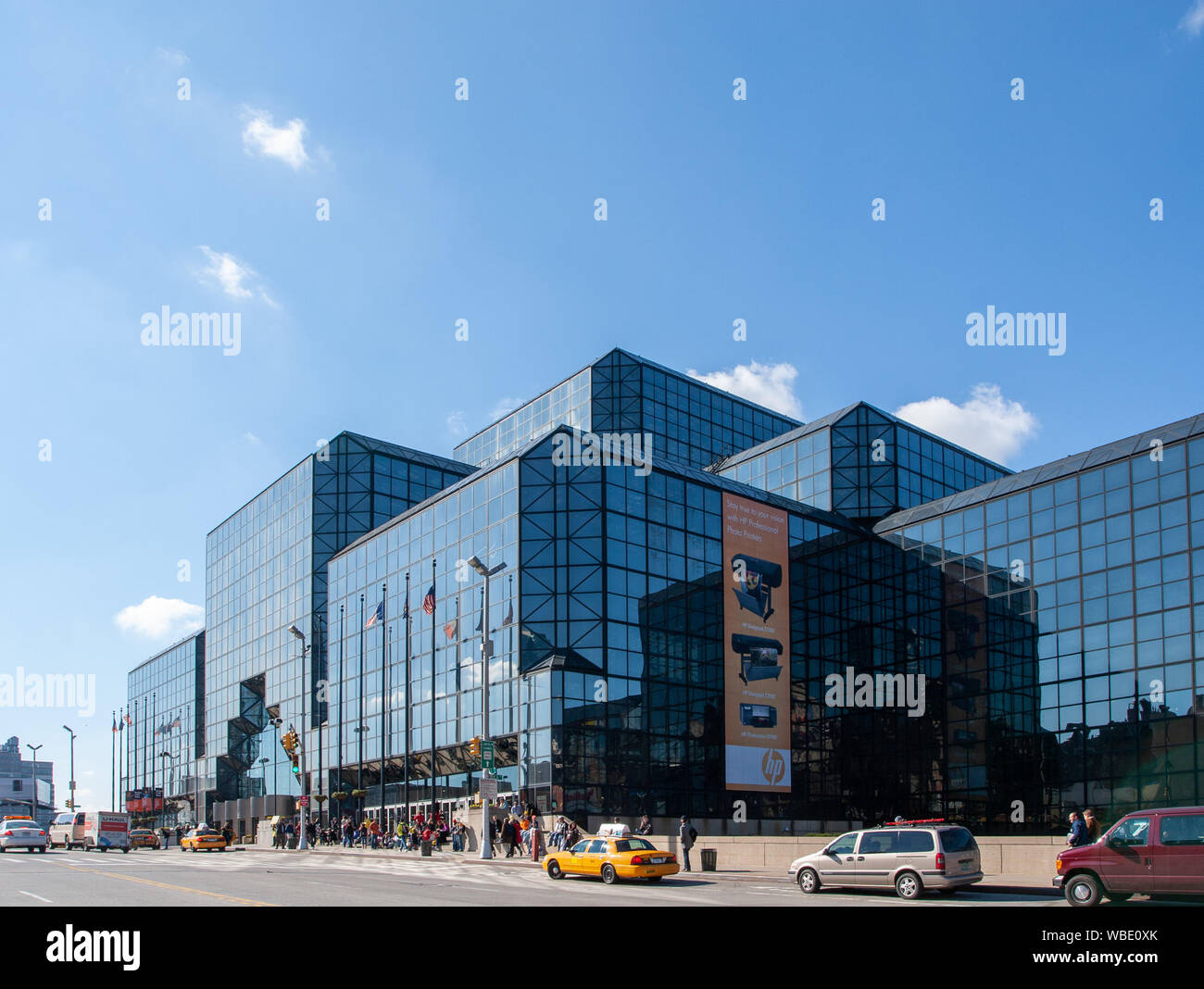 Jacob Javits Convention Center by I M Pei west side Eleventh Avenue ...