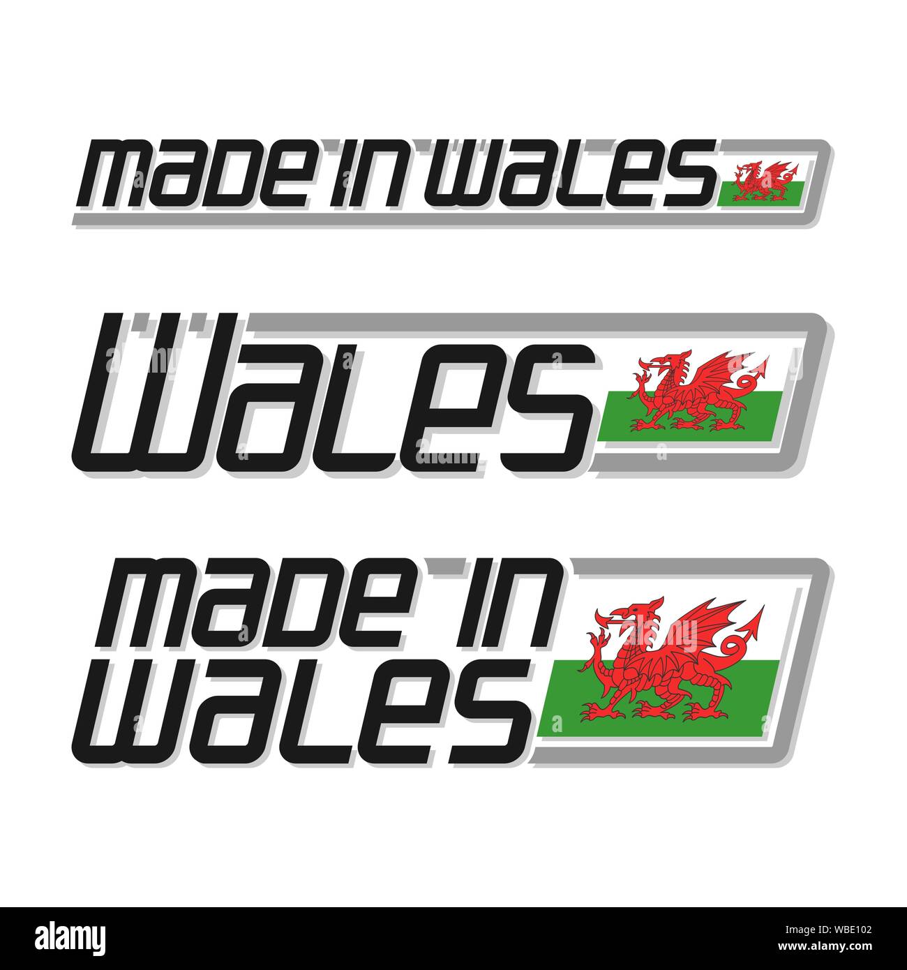Wales Stock Vector Images - Alamy