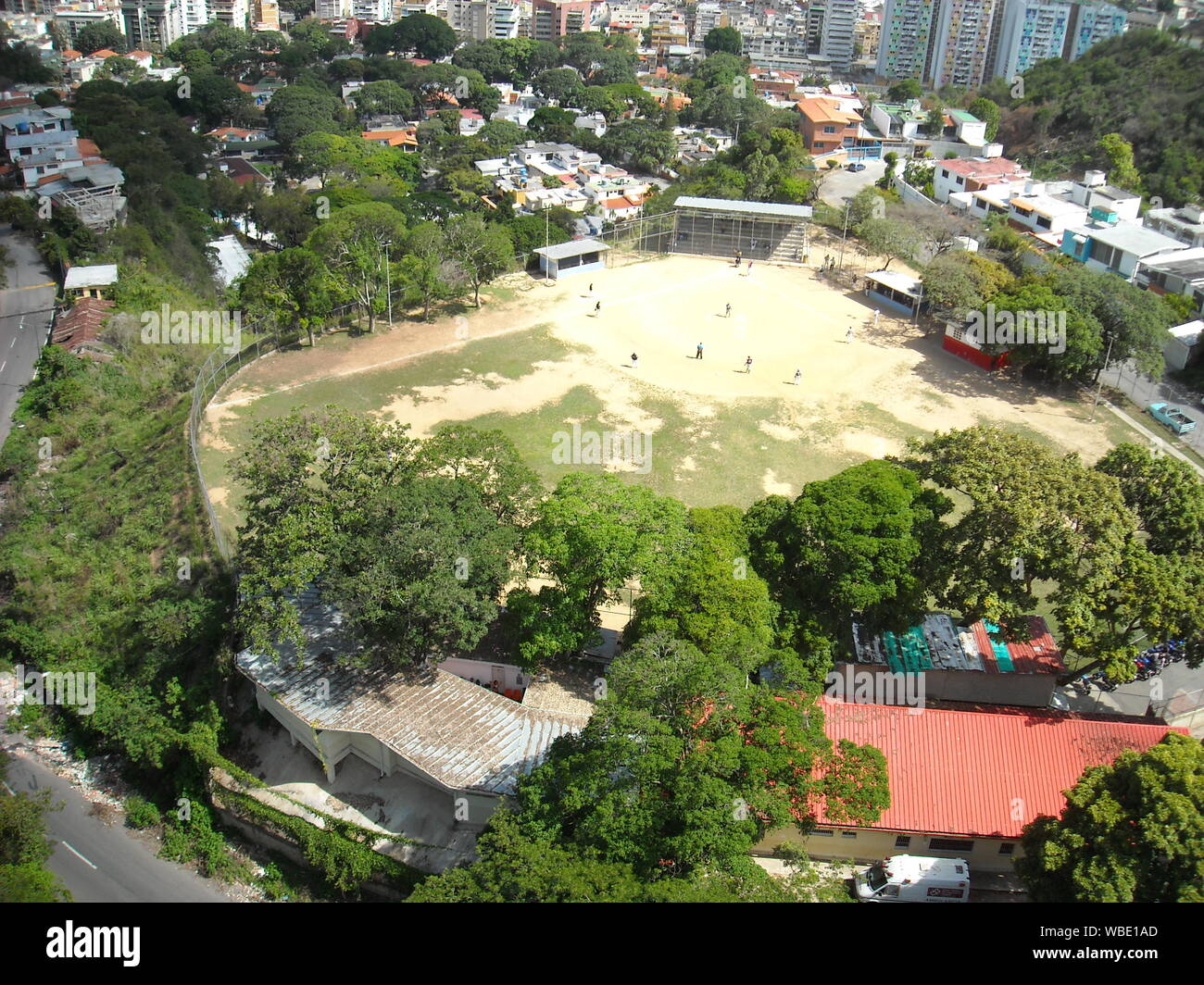 Baseball infield aerial hi-res stock photography and images - Alamy