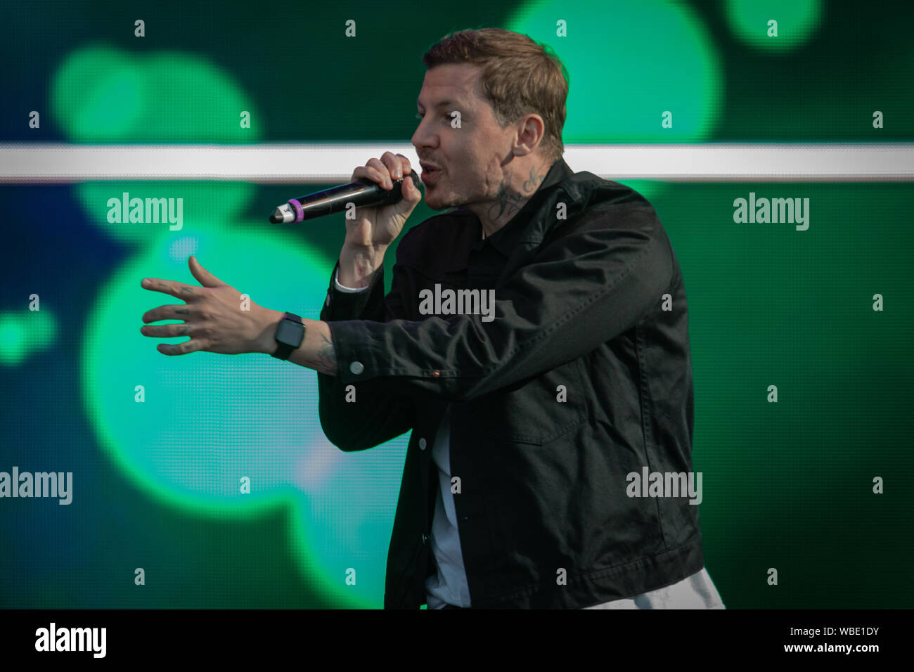 Professor Green live on stage at De Montfort Hall in Leicester ...