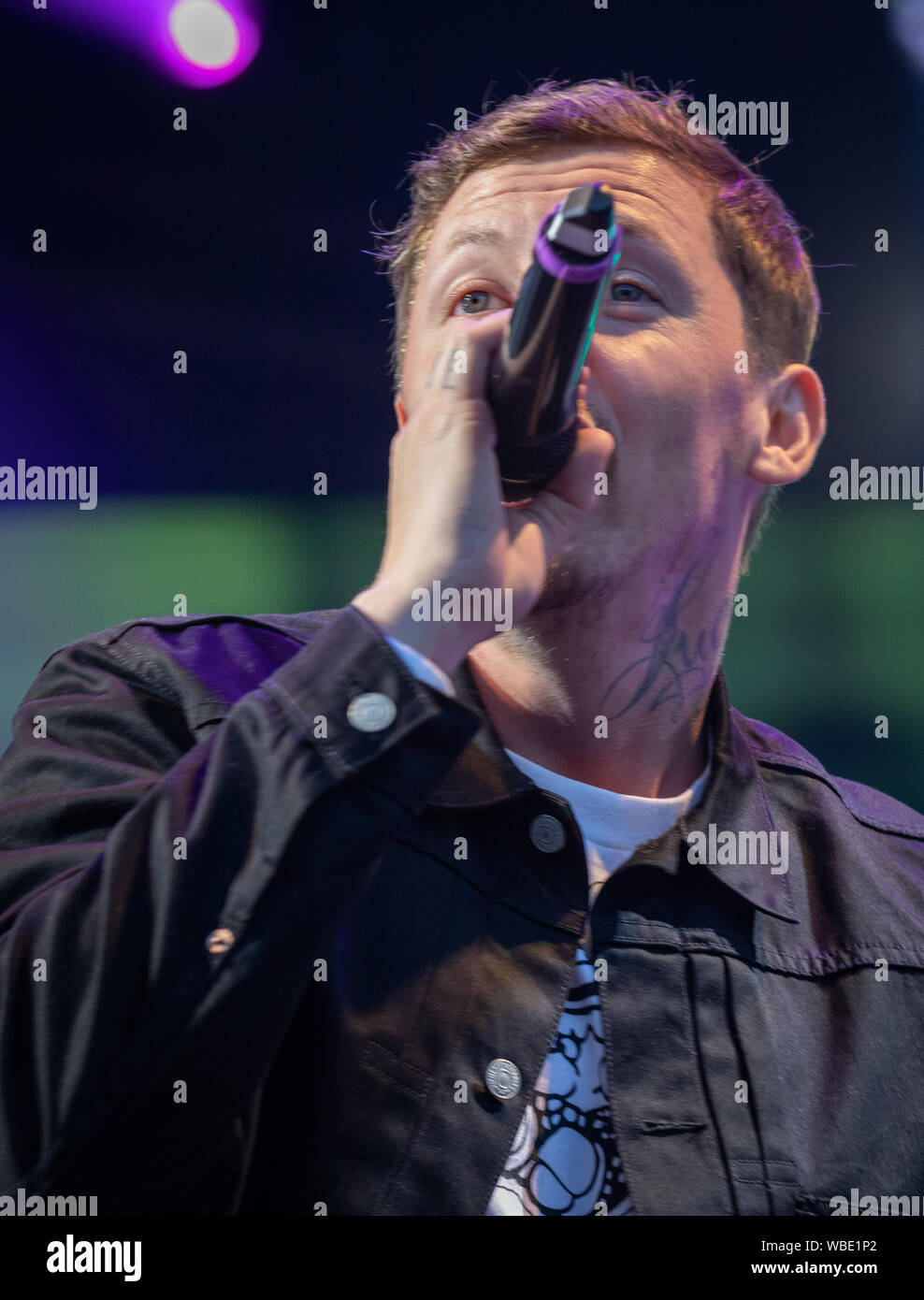 Professor Green live on stage at De Montfort Hall in Leicester ...