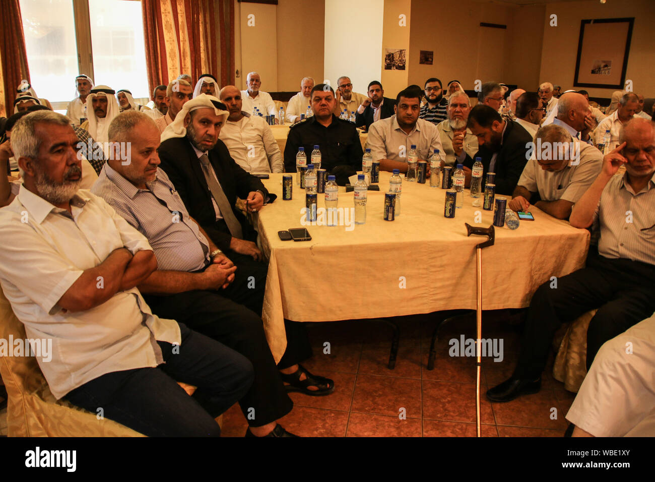 Gaza, Palestine. 26th Aug, 2019. The Jerusalem section of the Islamic ...