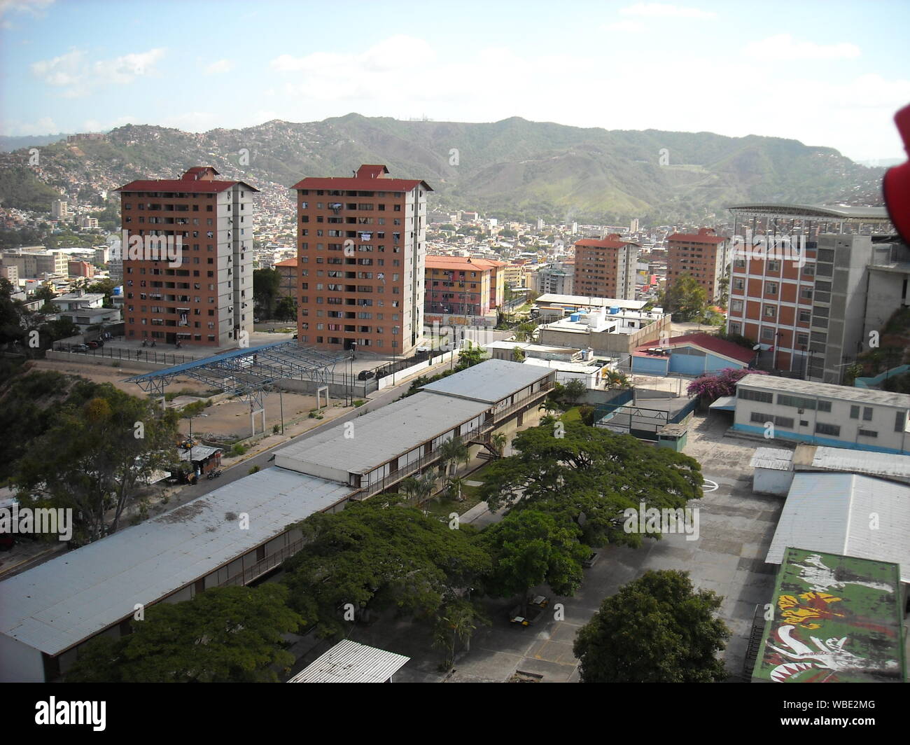 Caracas, Venezuela. View of some social interest buildings of the Gran ...