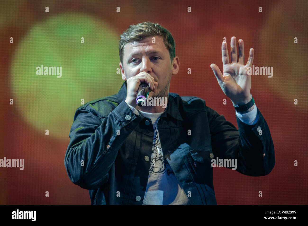 Professor Green live on stage at De Montfort Hall in Leicester ...