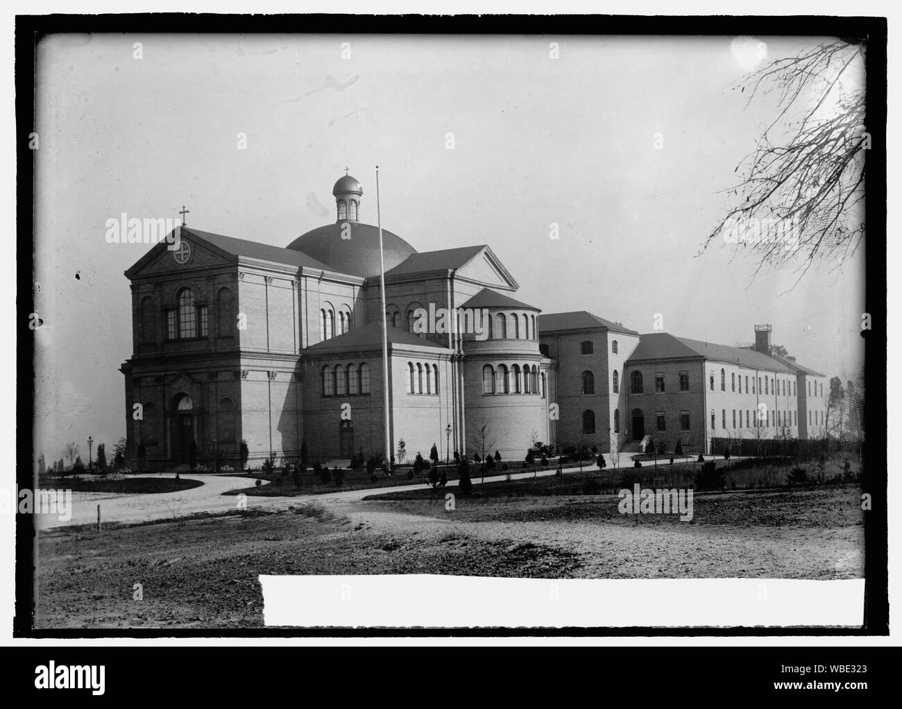 Historic franciscan monastery Black and White Stock Photos & Images - Alamy