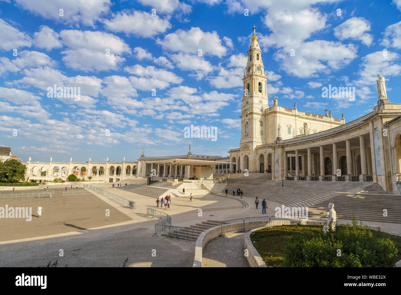 Sanctuary of Fatima, Portugal. Important destinations for the Catholic ...