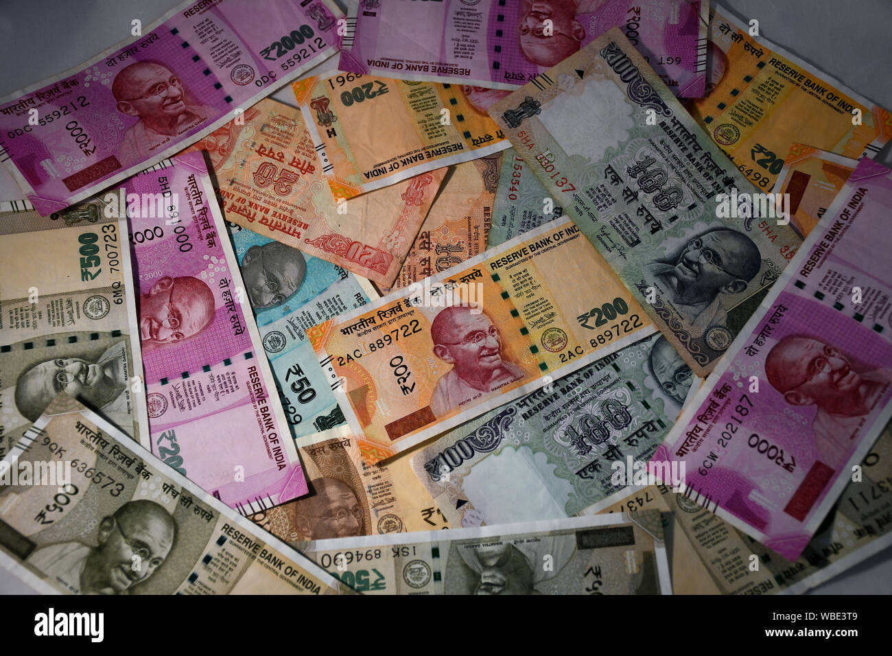 Indian currency notes hi-res stock photography and images - Alamy