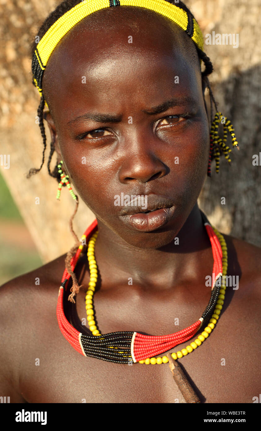 Village in hamer tribe hi-res stock photography and images - Alamy