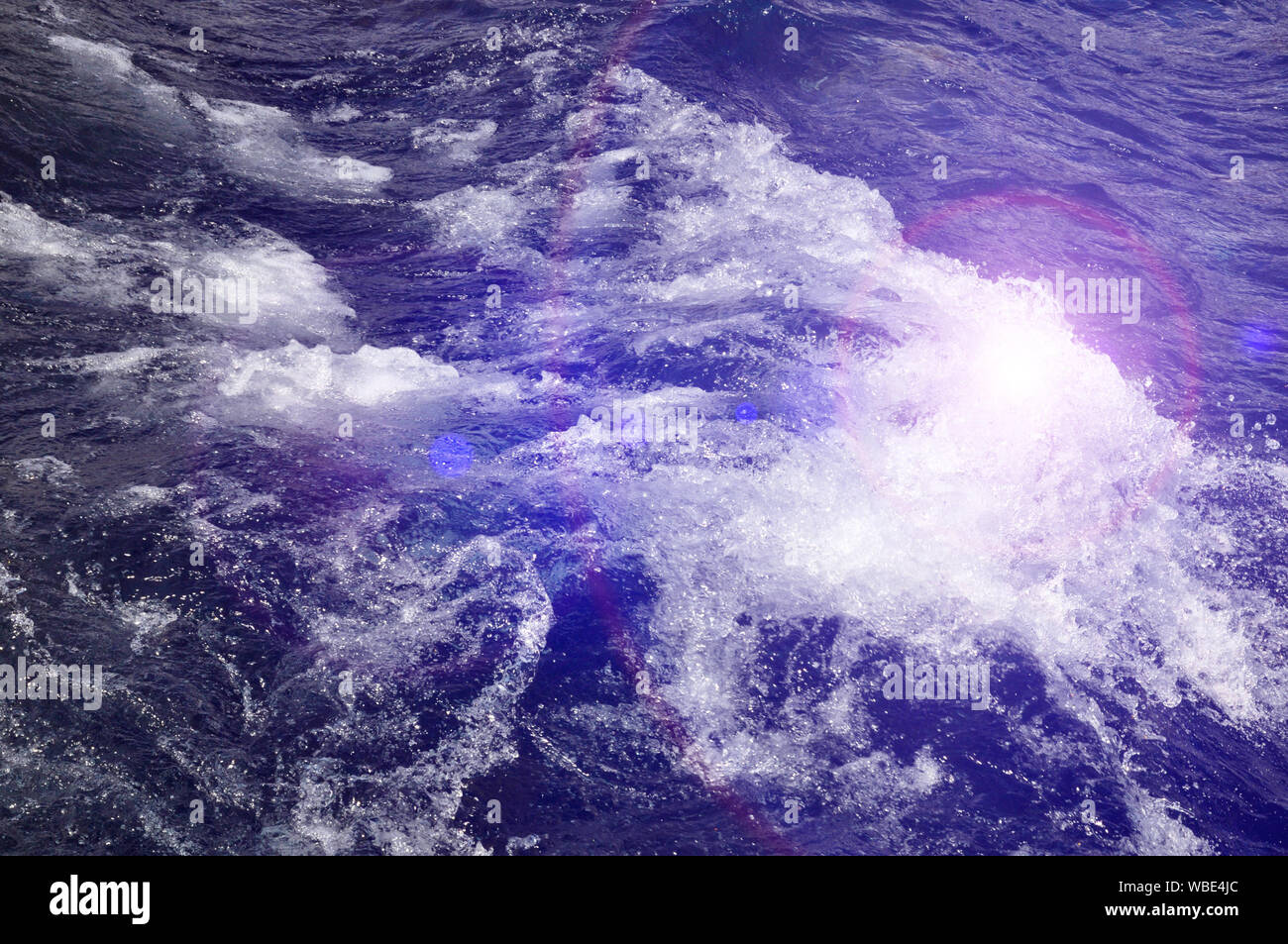 Water of a fast mountain river with rapids. Background, texture Stock ...