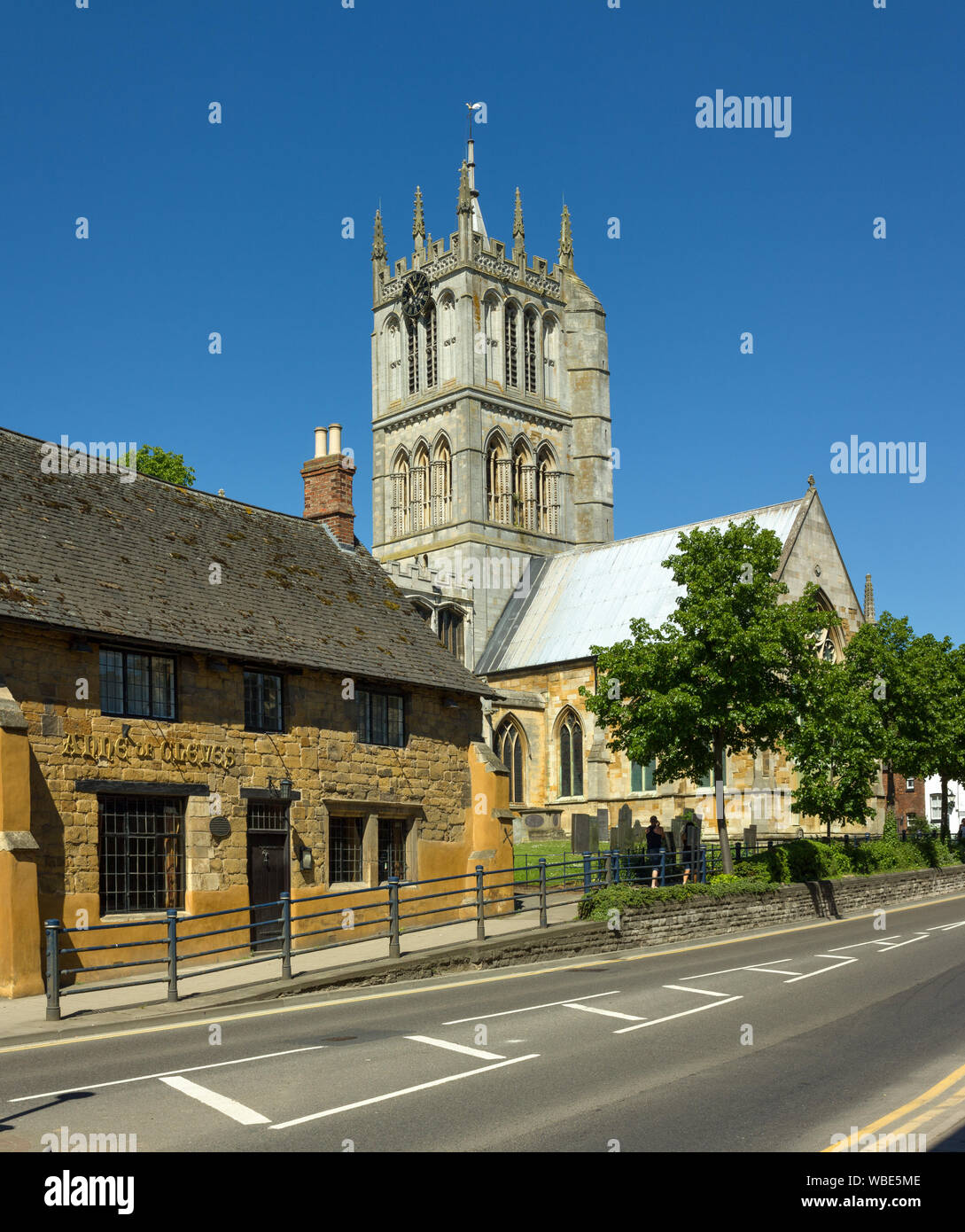 St marys church melton mowbray hi-res stock photography and images - Alamy