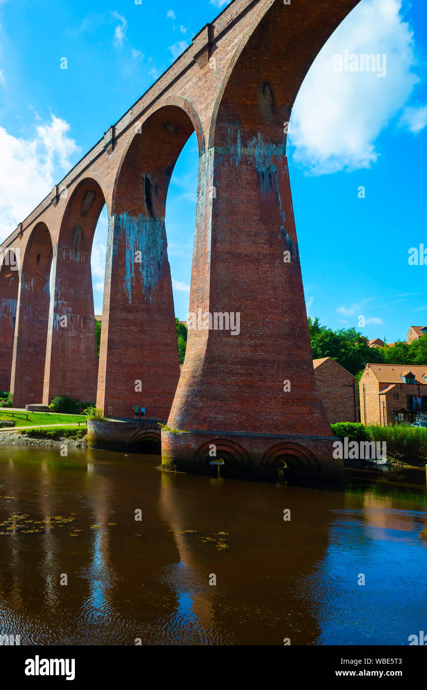 Ruswarp viaduct hi-res stock photography and images - Alamy
