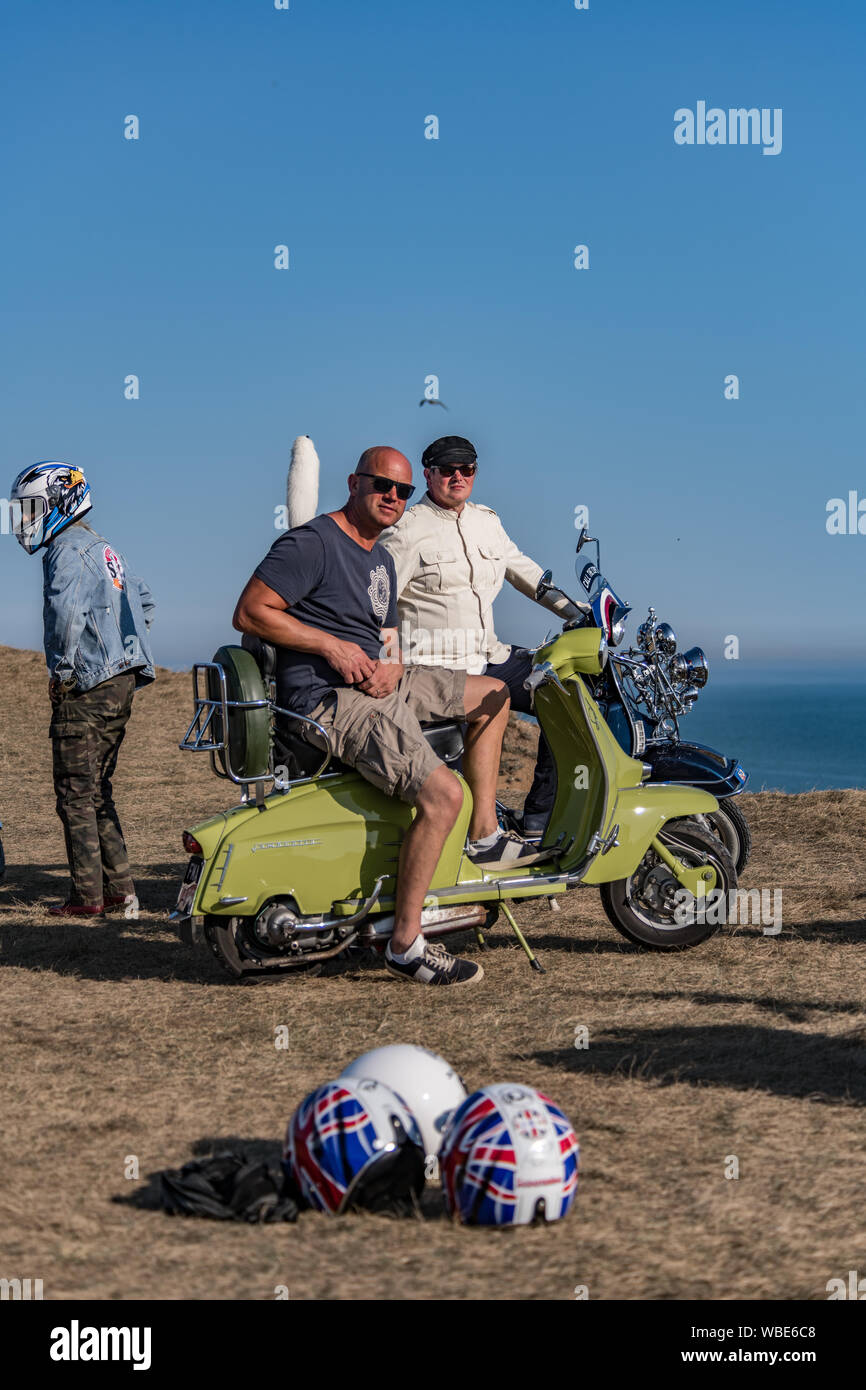 Scooter at mod reunion hi-res stock photography and images - Alamy