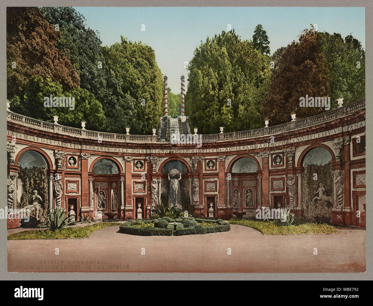 Villa aldobrandini frascati hi-res stock photography and images - Alamy