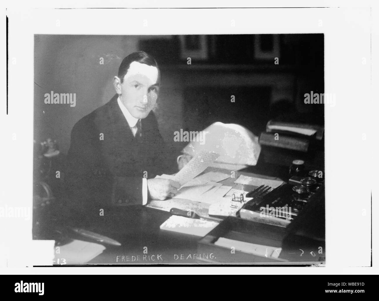 Frederick Dearing Abstract/medium: 1 negative : glass ; 5 x 7 in. or ...