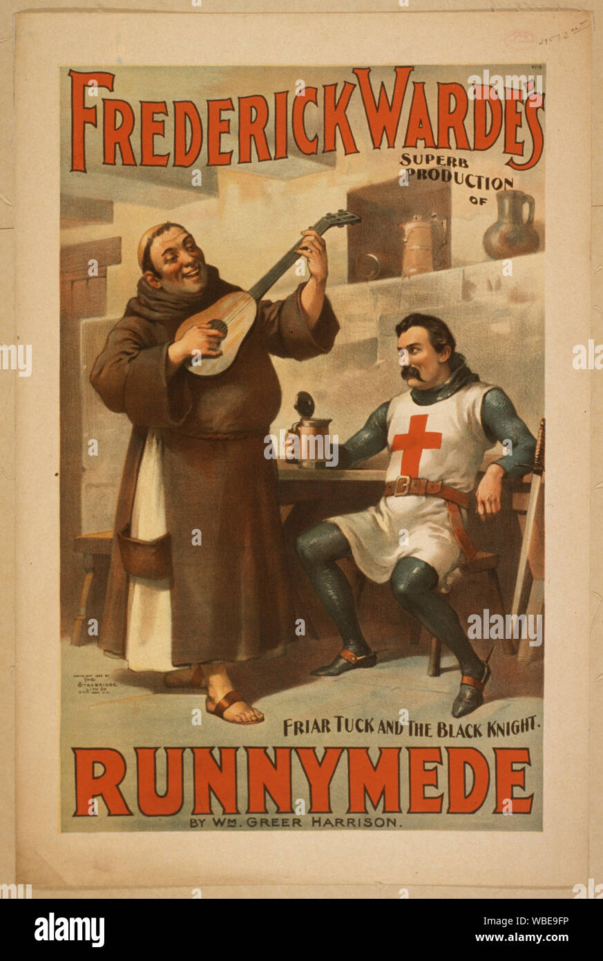 Frederick Warde's superb production of Runnymede by Wm. Greer Harrison ...