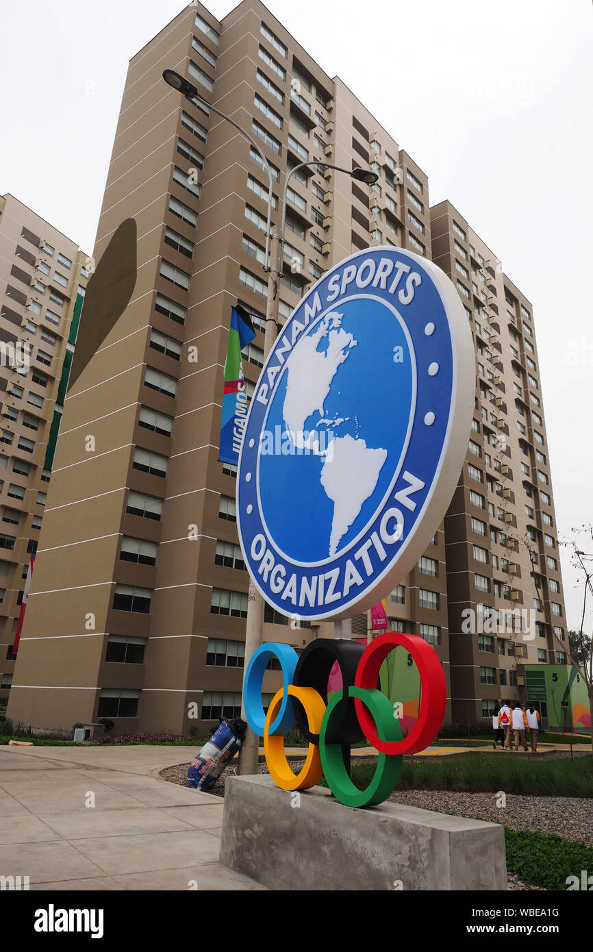 2019 pan american games logo hi-res stock photography and images - Alamy