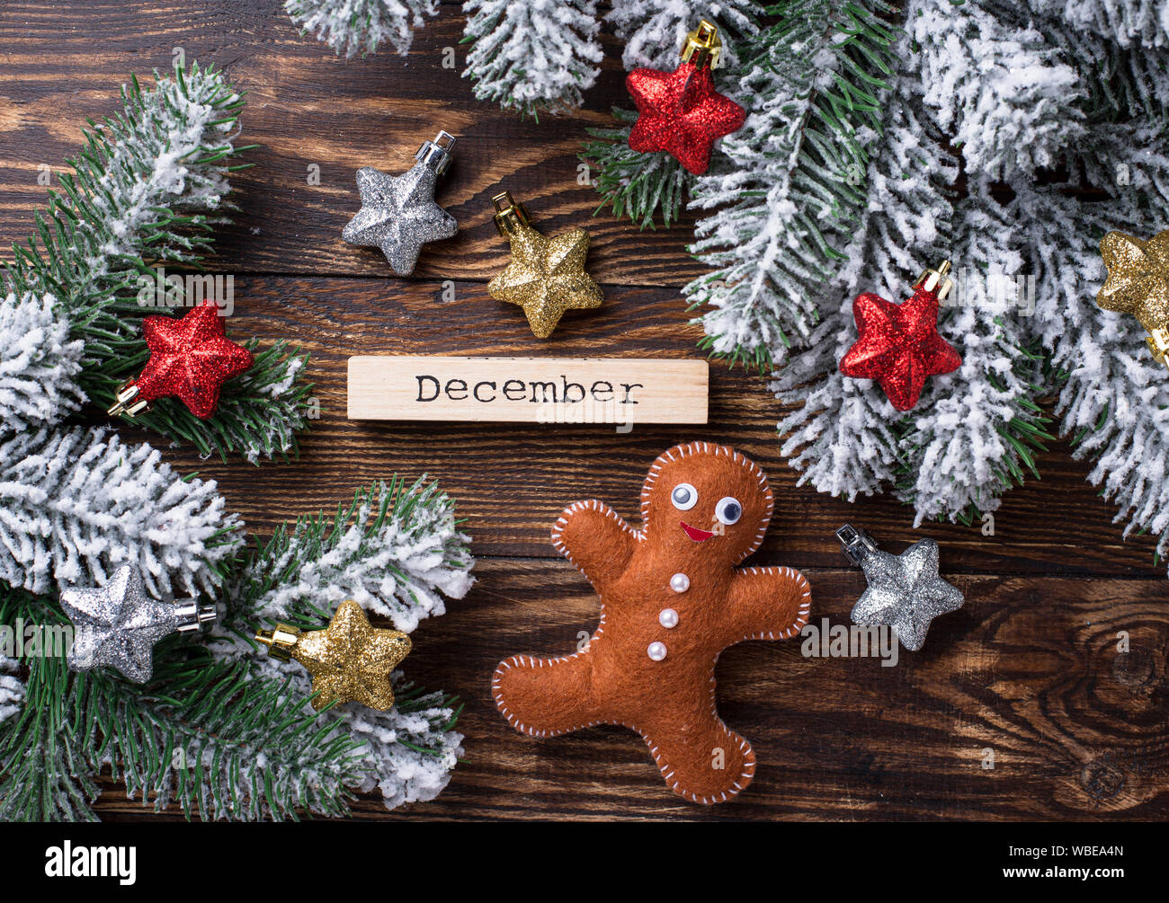 Festive christmas greeting border hi-res stock photography and images ...