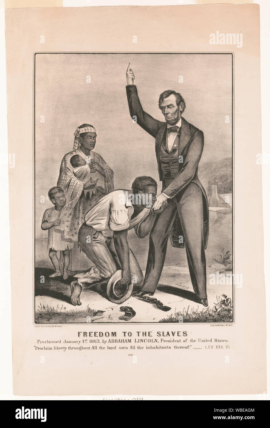 Freedom to the slaves Stock Photo - Alamy