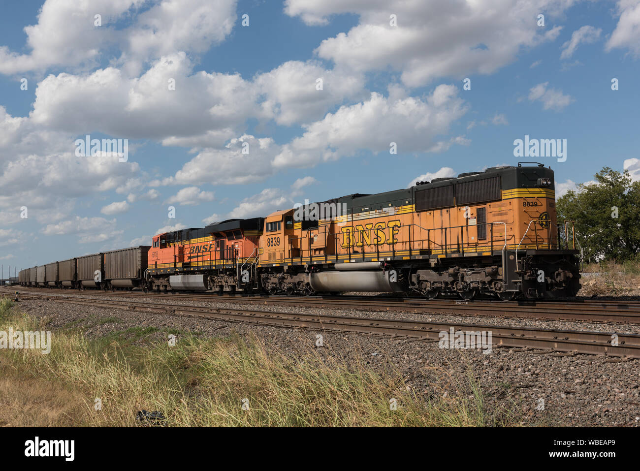 Freight train texas hi-res stock photography and images - Alamy
