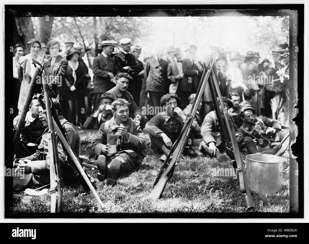 French Blue Devils, May 12, 1915 Abstract/medium: 1 negative : glass ...