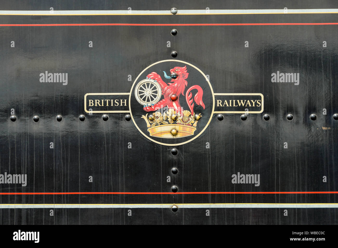 CRANMORE, ENGLAND - JULY 2019: Close up view of the old British ...