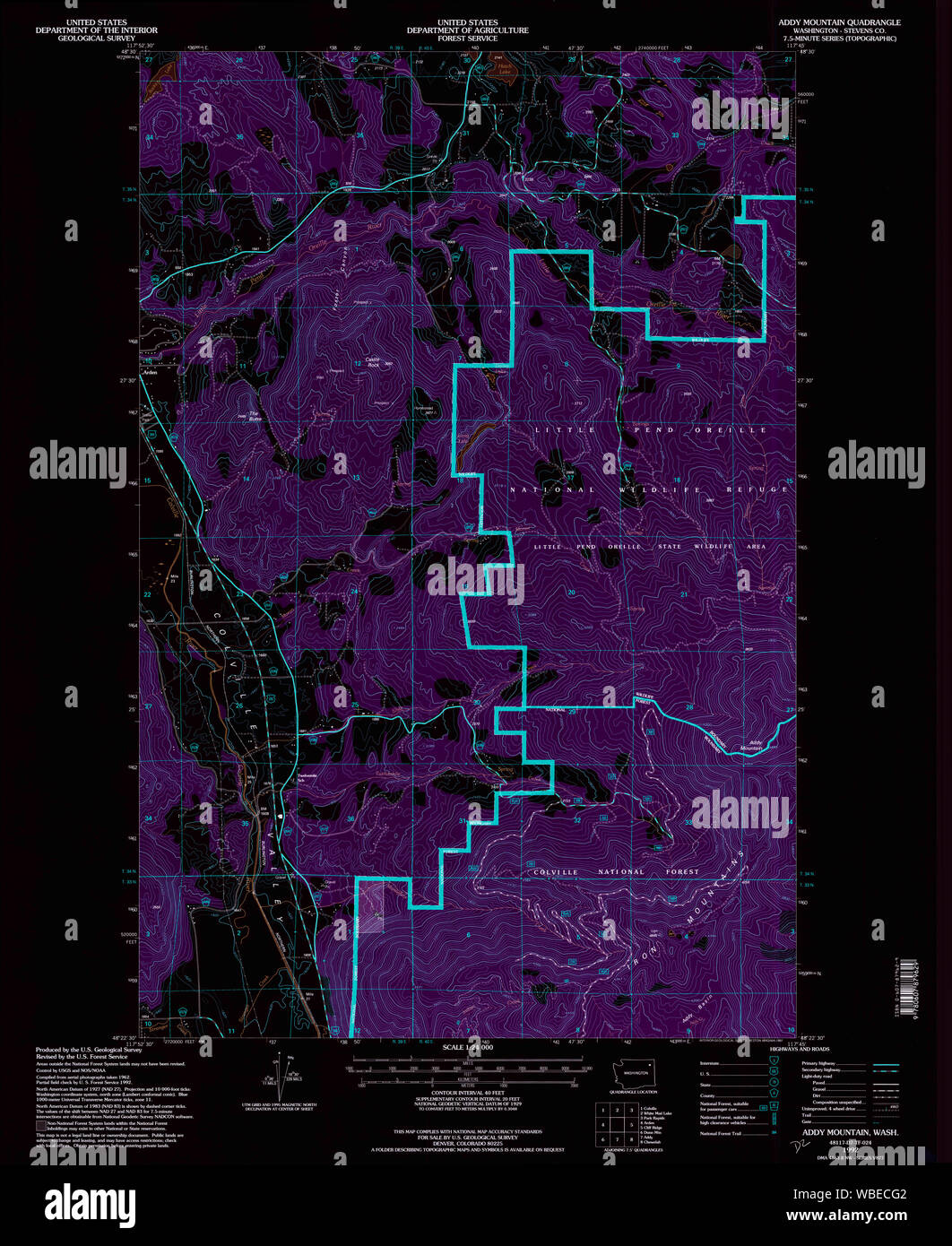 Map of addy hi-res stock photography and images - Alamy