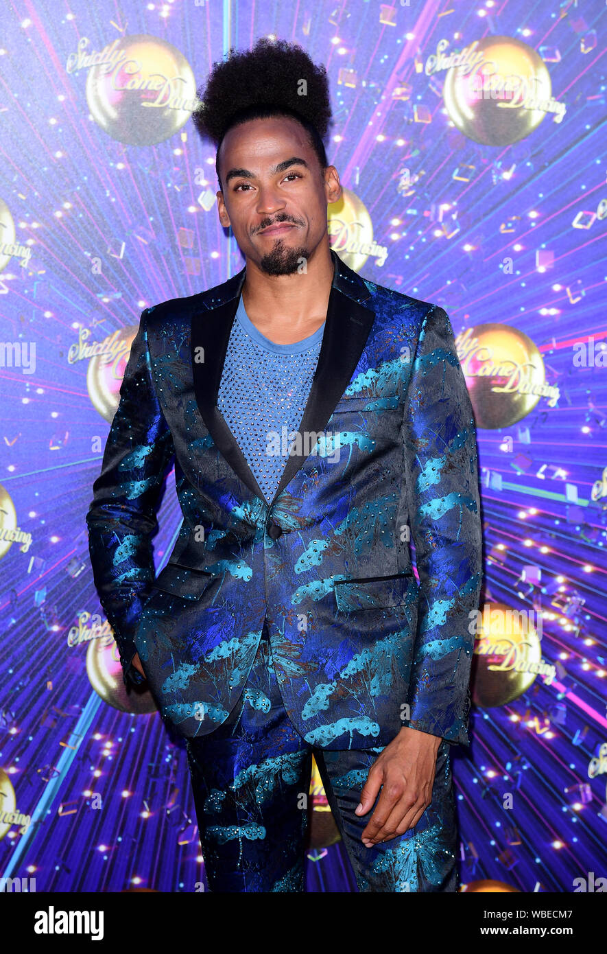 Dev Griffin arriving at the red carpet launch of Strictly Come Dancing ...