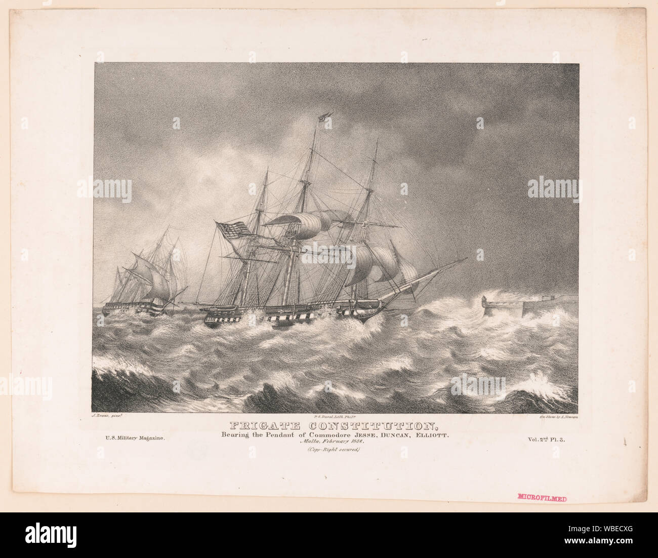 Frigate constitution hi-res stock photography and images - Alamy