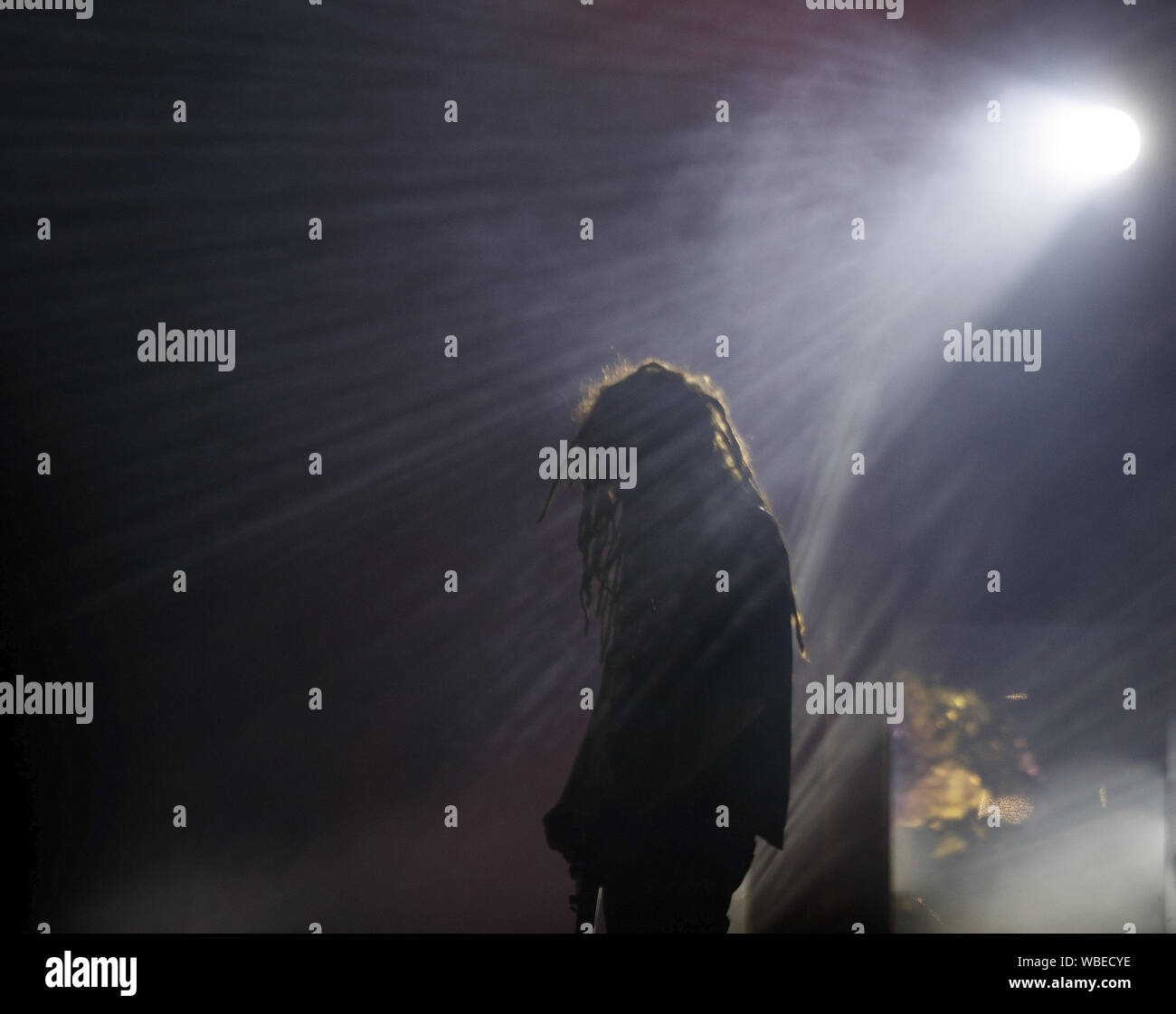 August 25, 2019, Englewood, Colorado, U.S: Korn Guitarist JAMES SHAFFER ...