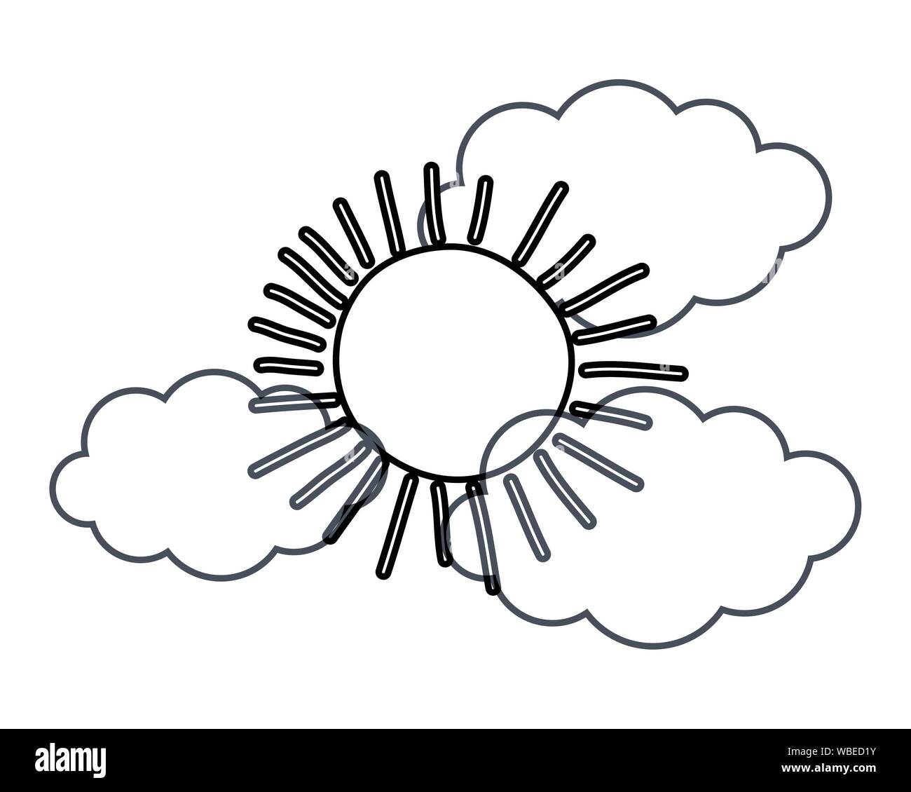 Sun design, Abstract summer nature tropical season holiday and Sunny ...