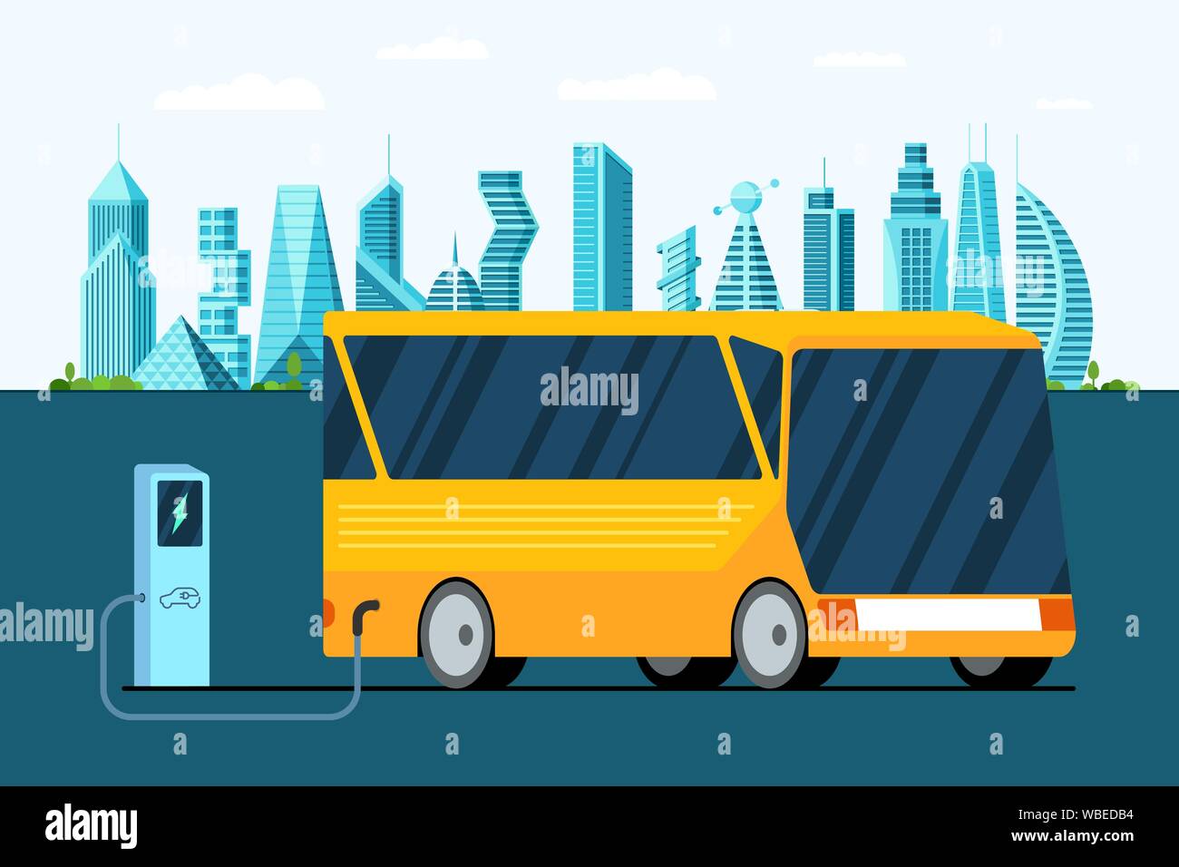 Hybrid electricity Stock Vector Images - Alamy