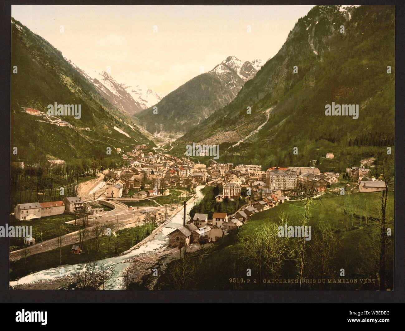 From Mamelon Vert, Cauterets, Pyrenees, France Stock Photo - Alamy