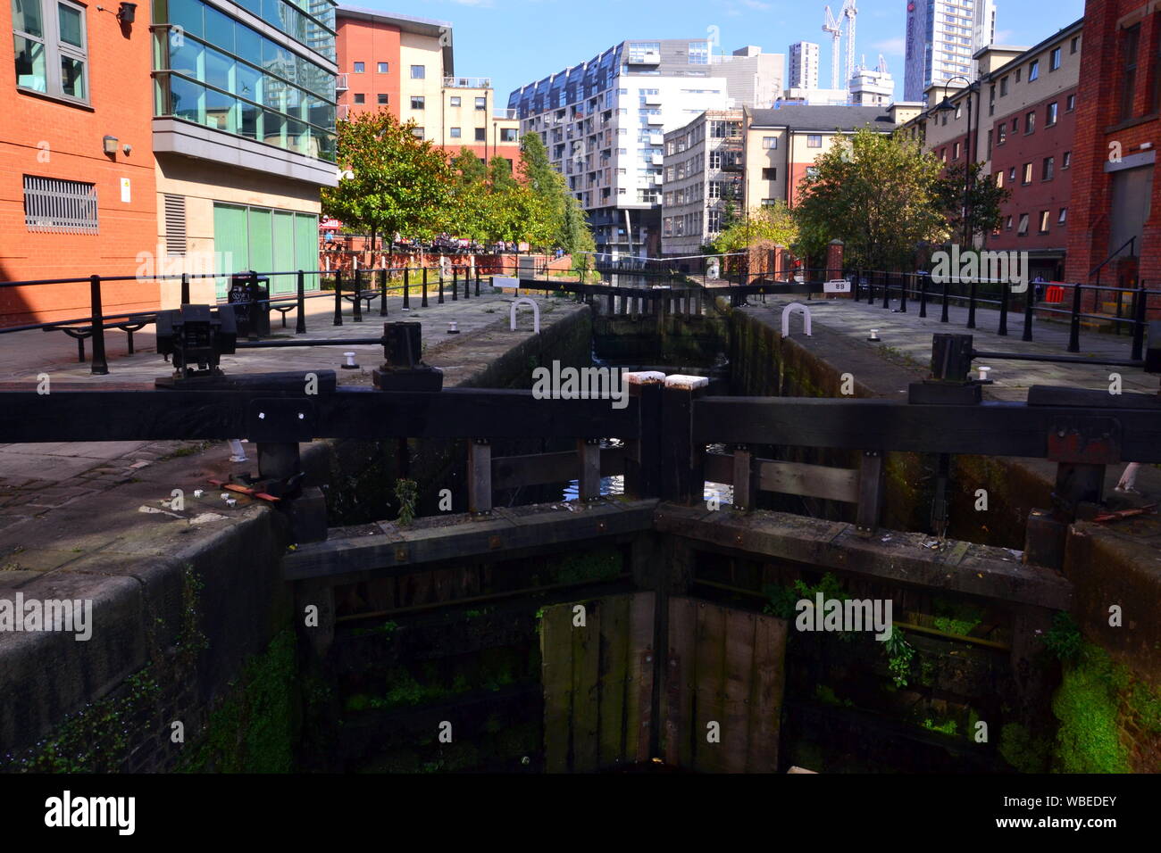Lock gates on rochdale canal hi-res stock photography and images - Alamy