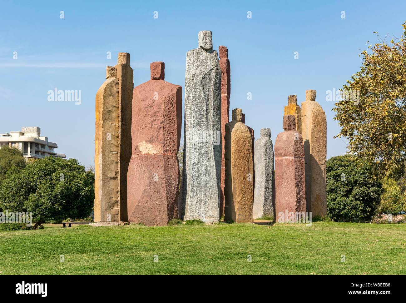 Stone statues, Central Park, Jaipur, Rajasthan, India Stock Photo - Alamy